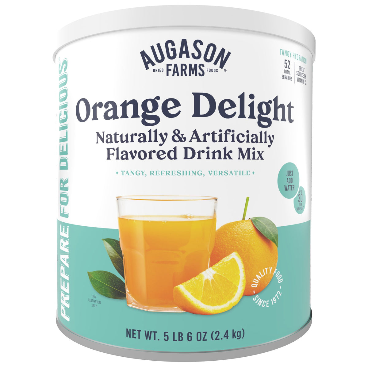 Delight Orange-Flavored Drink Mix - Augason Farms