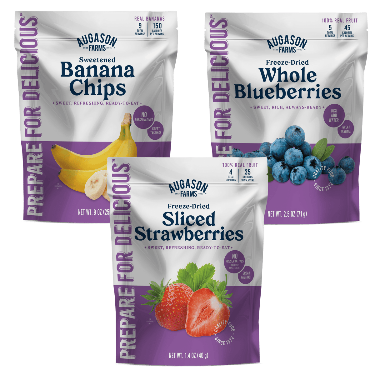 Fruit Pouch Variety Pack - Augason Farms